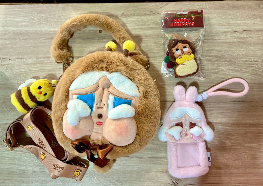 ORIGINAL Pop Mart Crybaby Crying Again Series - Bag, Card Holder ...