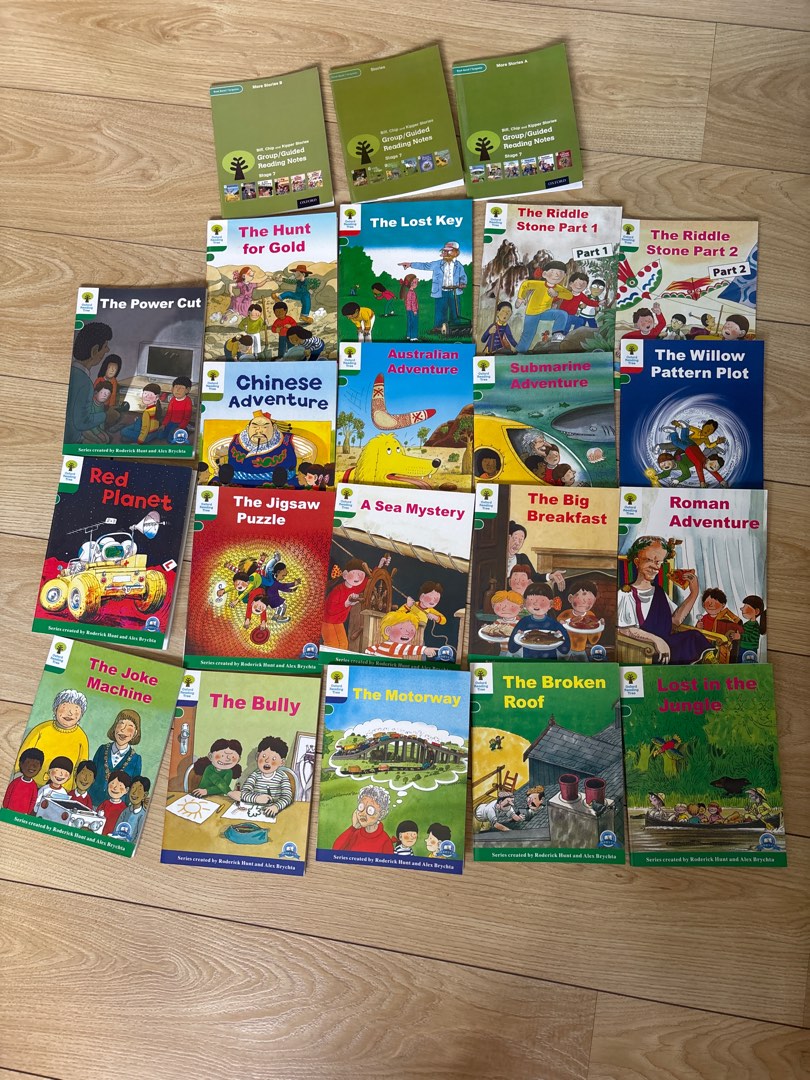 Oxford reading tree level 7 storybooks & guided reading notes / books ...