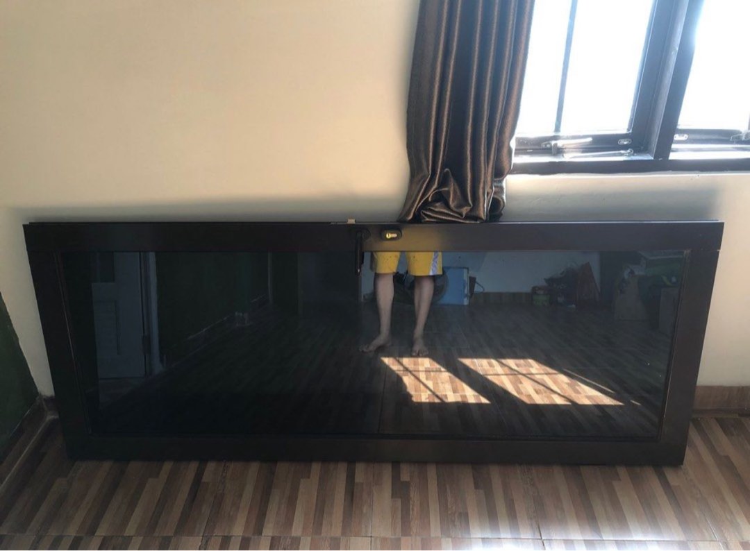 Pintu aluminium kaca ryben ukuran 80x210cm, Perabotan Rumah di Carousell