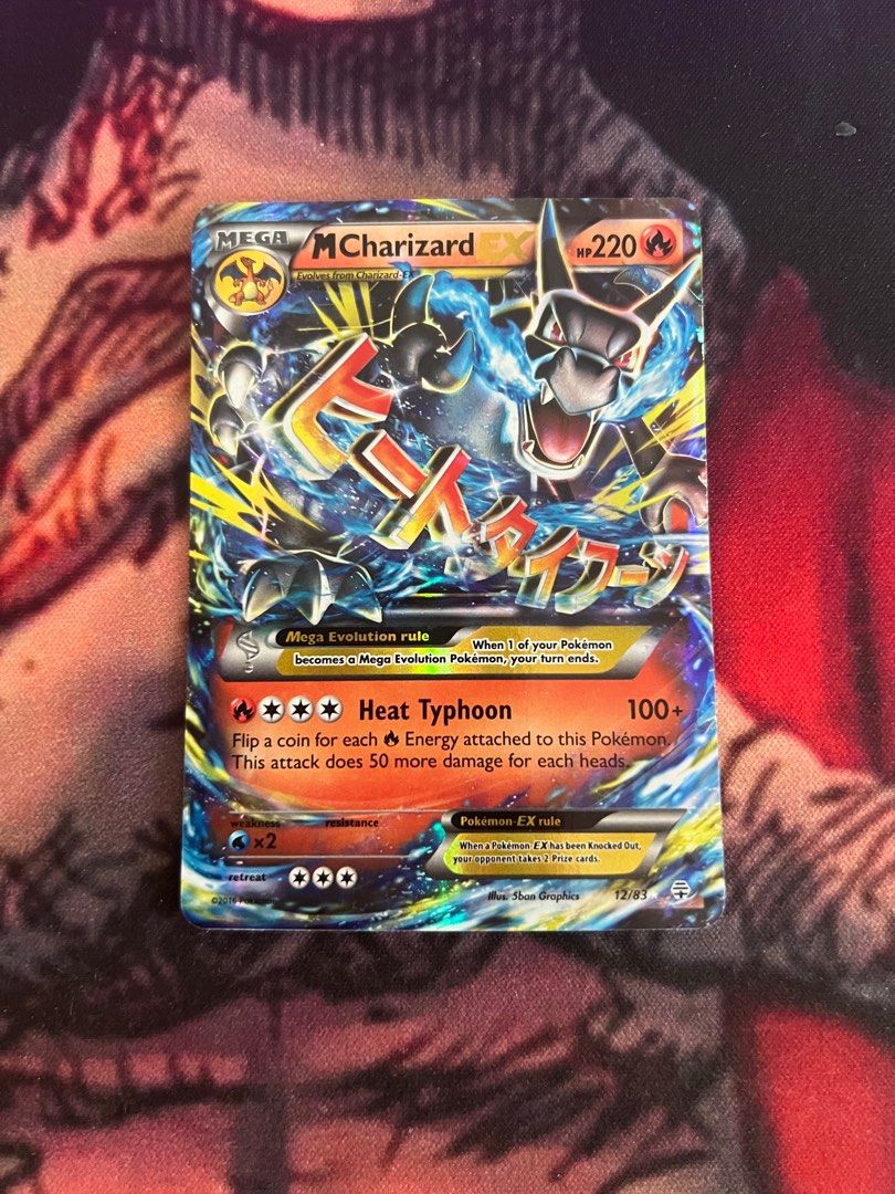 Pokemon TCG Cards: M Mega Charizard EX 12/83 XY Generations Mega ...