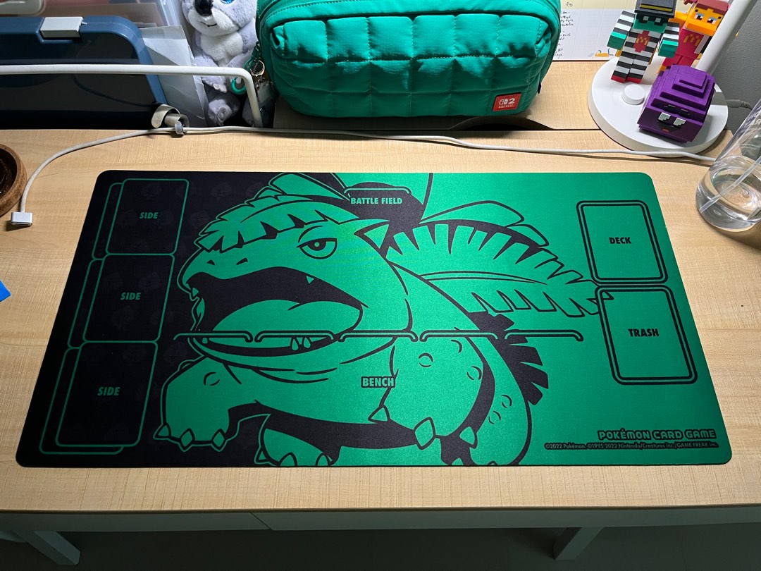 Pokemon TCG Playmat VENUSAUR, Hobbies & Toys, Toys & Games on Carousell