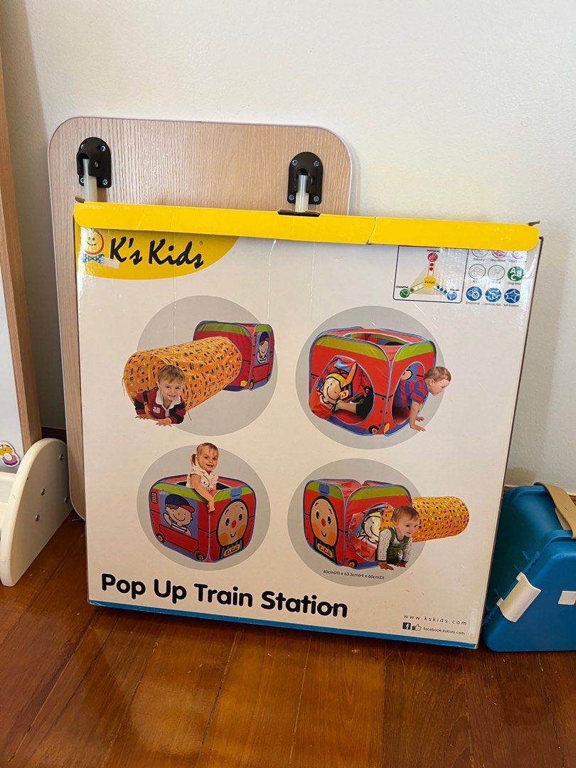 pop up train station, Babies & Kids, Infant Playtime on Carousell