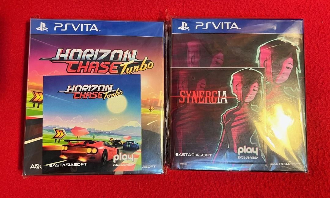PS Vita games collector items - HKD150 per item most unopened, 電子遊戲 ...