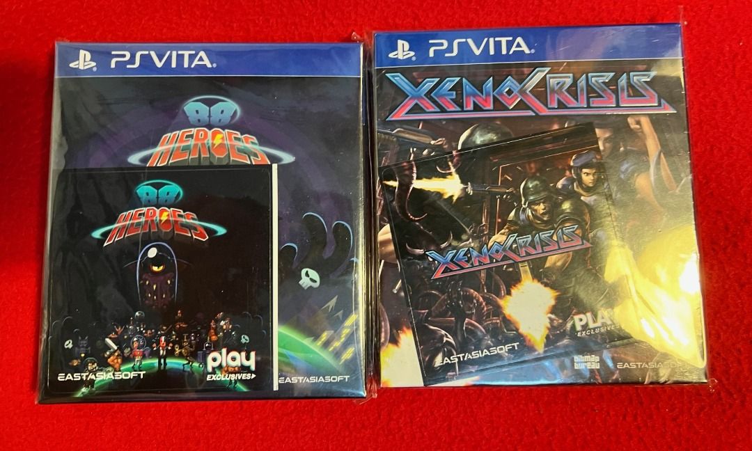 PS Vita games collector items - HKD150 per item most unopened, 電子遊戲 ...