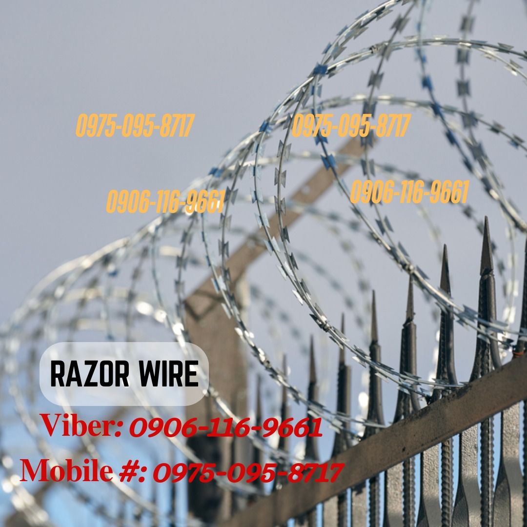 Razor Wire - Cyclone Wire - GI Barbed Wire - Gabion Wire - Hog Wire ...