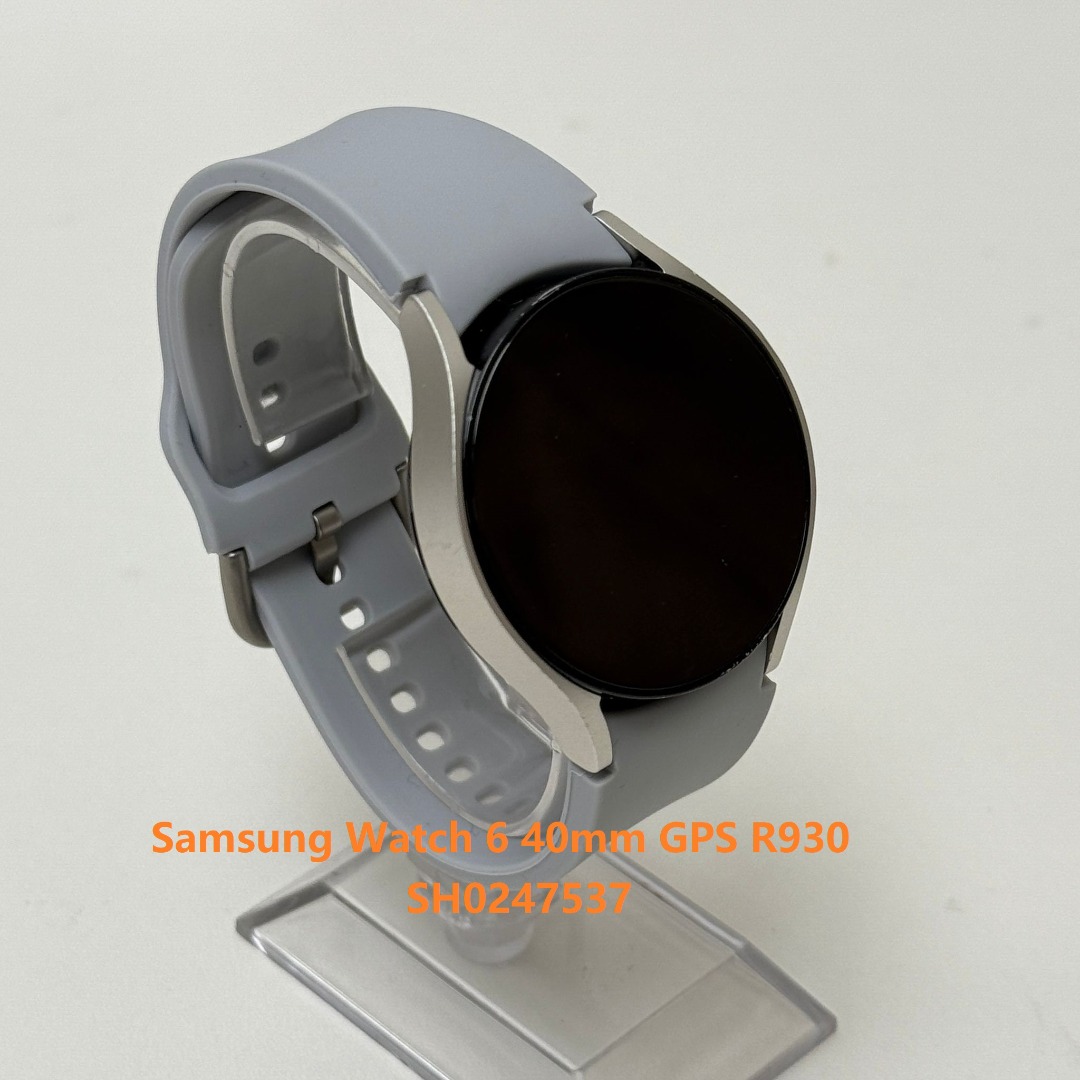 Samsung Watch 6 40mm GPS R930 (銀色/黑色）, 手提電話, 智能穿戴裝置及智能手錶 - Carousell