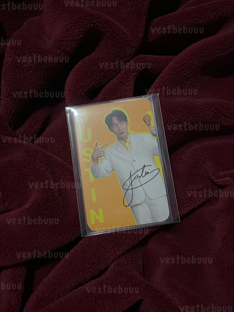 Sb19 Justin Mcdo Photocard, Hobbies & Toys, Memorabilia & Collectibles ...