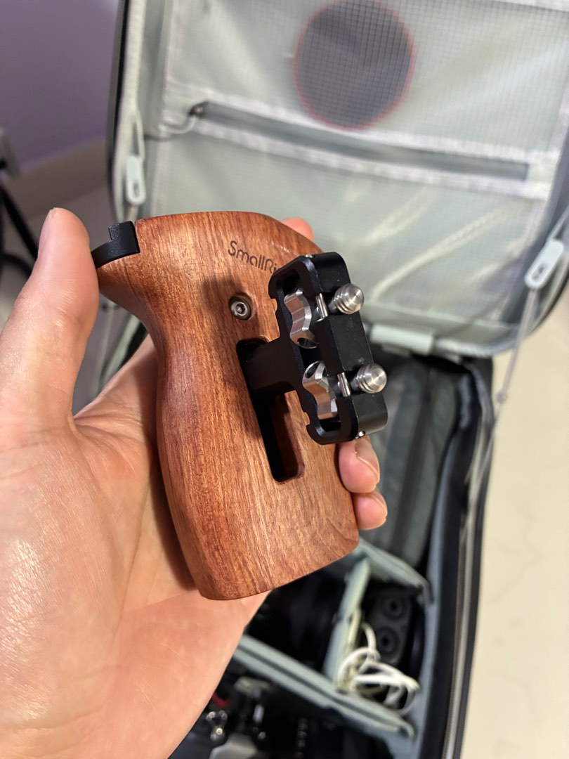 SmallRig Side Handle with Record Start/Stop Remote Trigger, Photography ...