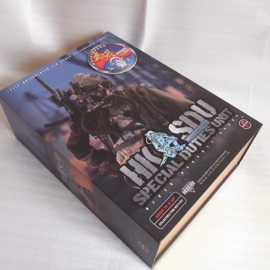 Soldier Story 1/6 Scale HK SDU Special Duties Unit Diver Assault Group Deluxe Ver. (SS132 ...