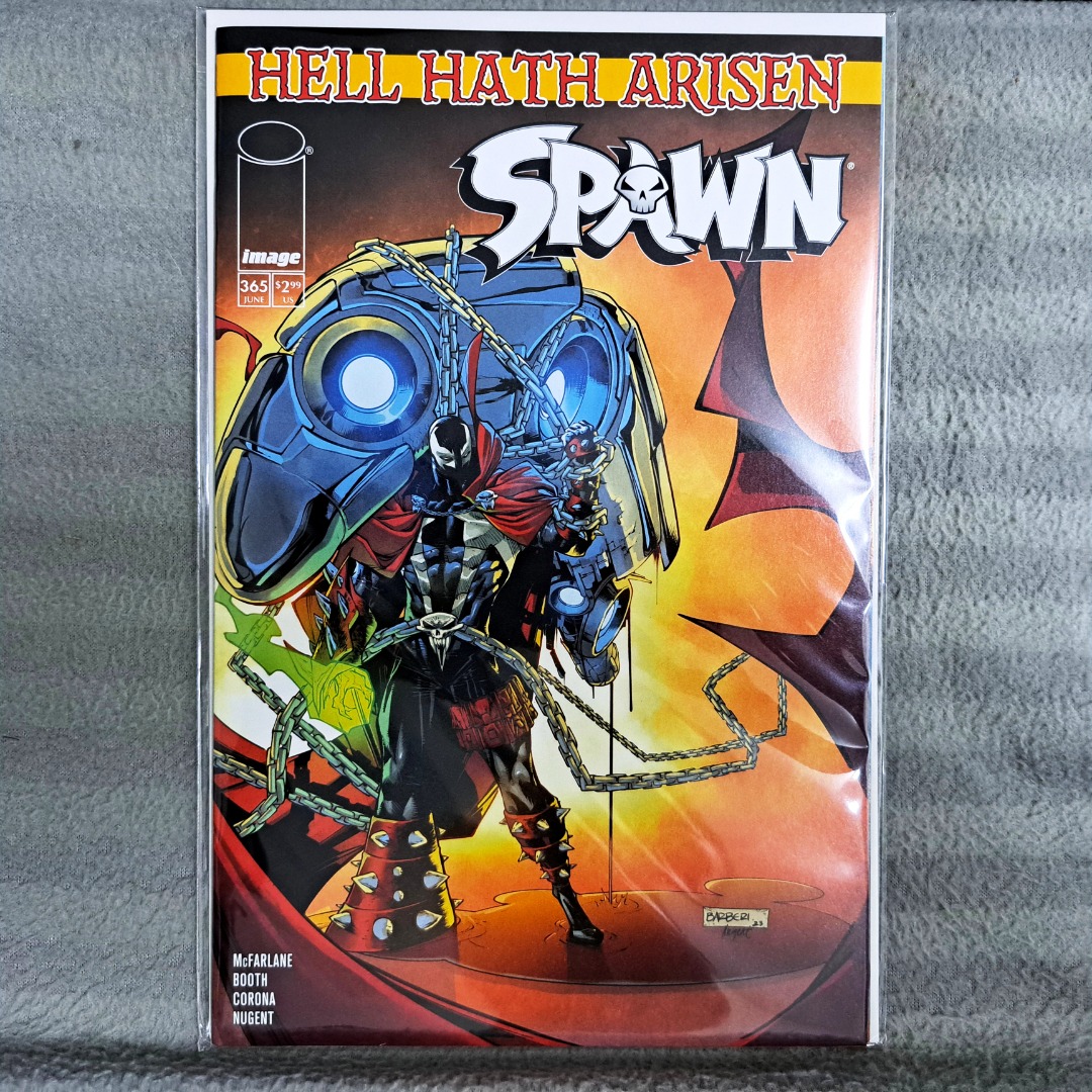 Spawn #365 (Image Comics) Todd McFarlane, Brett Booth (SPAWNSERIES) Rare, Hobbies & Toys, Books ...