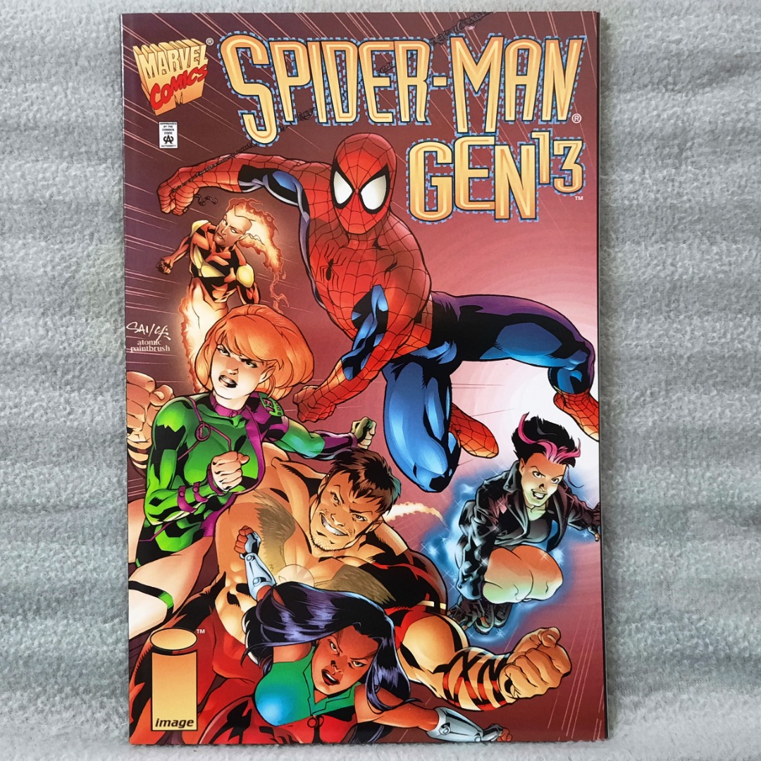 Spider-Man/Gen 13 #1 (One-Shot Marvel/Image/Wildstorm Comics) Peter ...