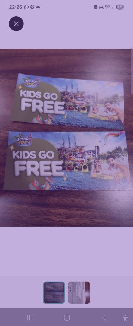 Splash mania. Gamuda cove water theme parj, Tickets & Vouchers, Local ...