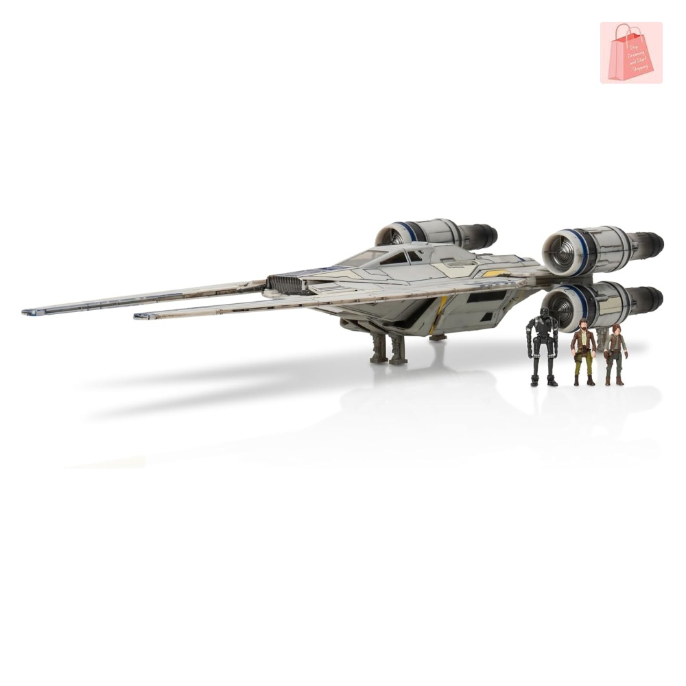 STAR WARS Micro Galaxy Squadron U-Wing Starfighter - 12-Inch Vehicle ...