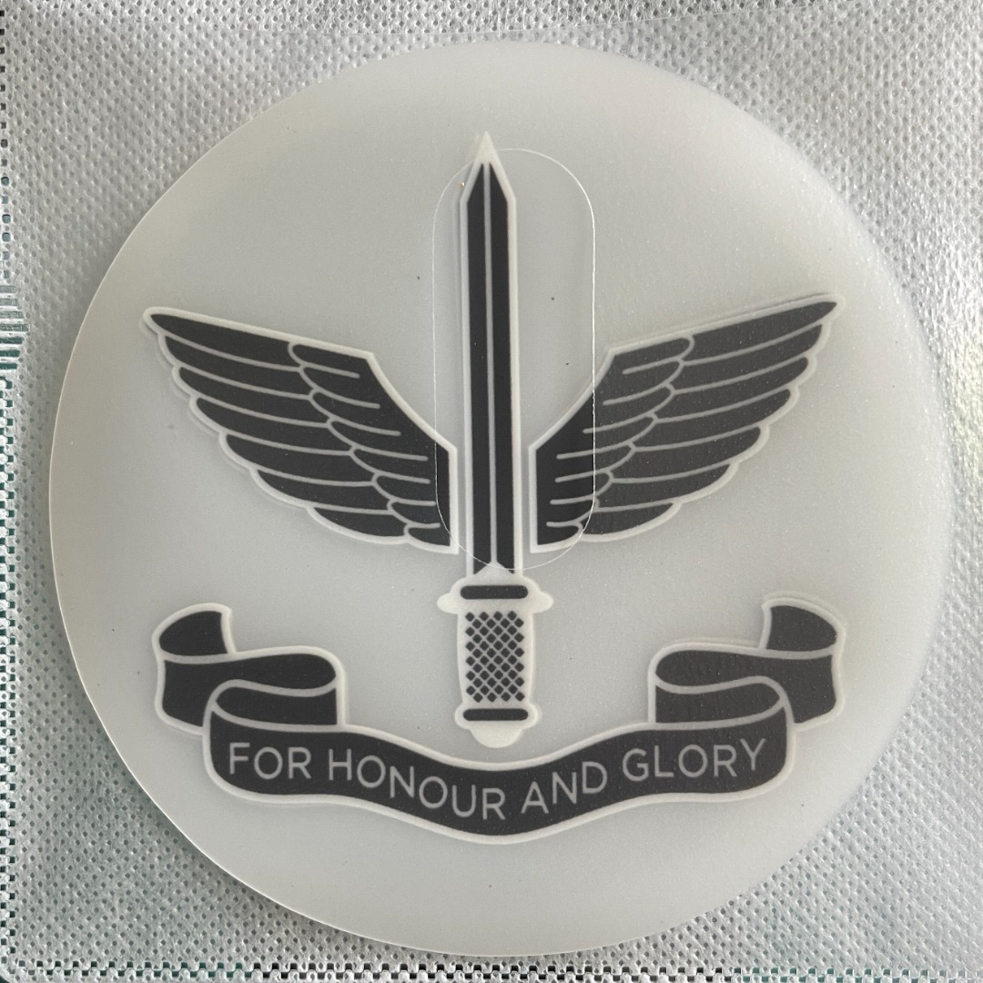 Static Cling Decals : SAF Commando insignia / logo . Transparent ...