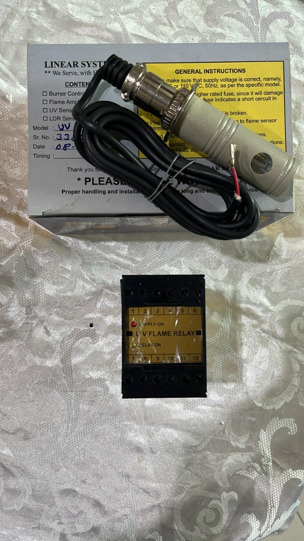 UV FLAME RELAY + FLAME CELL, Computers & Tech, Parts & Accessories ...
