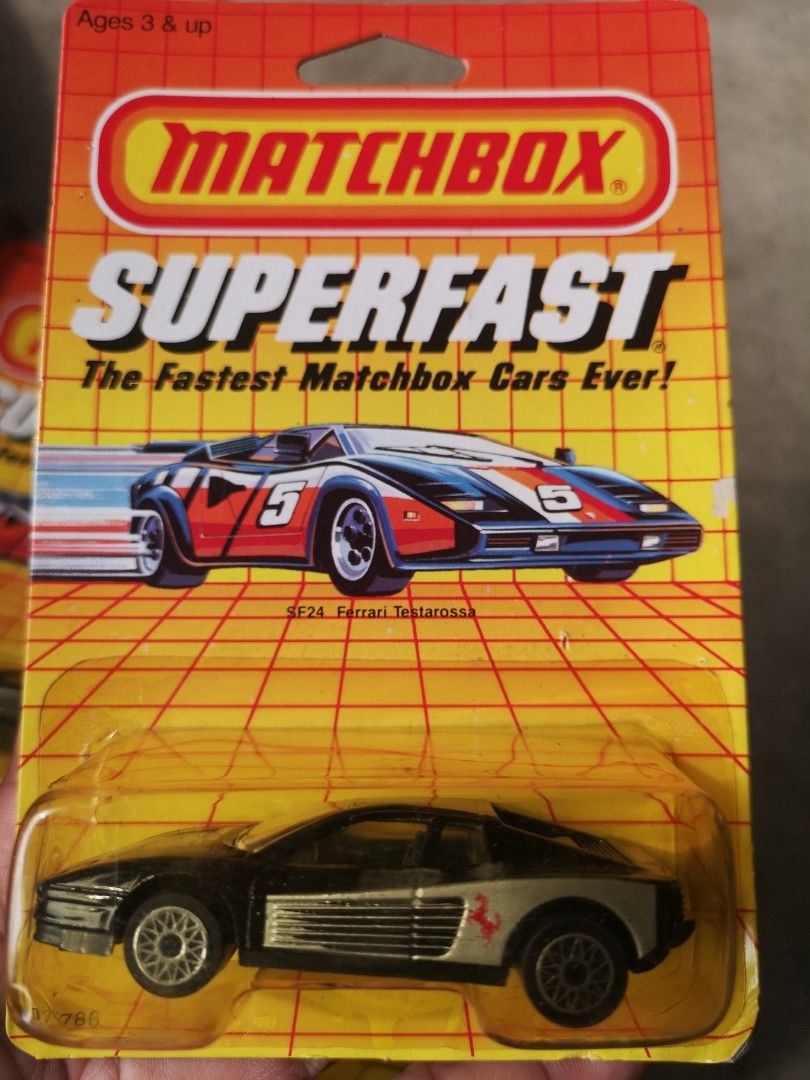 Vintage matchbox - Ferrari testarossa, Hobbies & Toys, Toys & Games on ...