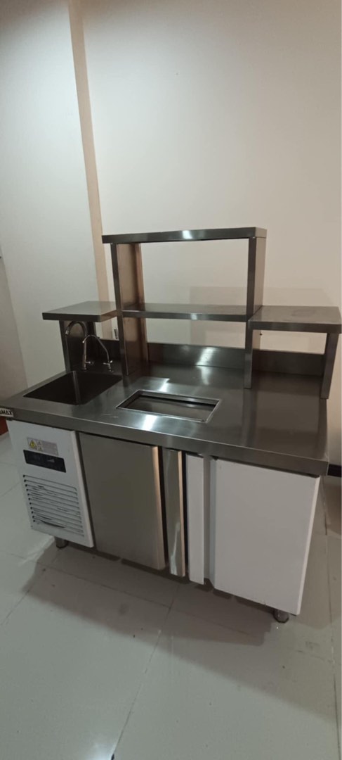 Water Bar Counter with Chiller 1.2M, Furniture & Home Living ...