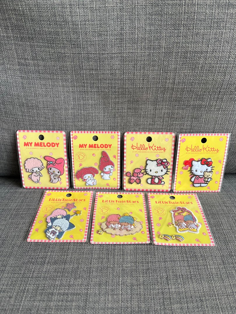 1pc Hello Kitty Iron On Patch | My Melody | Little Twin Star, Hobbies ...