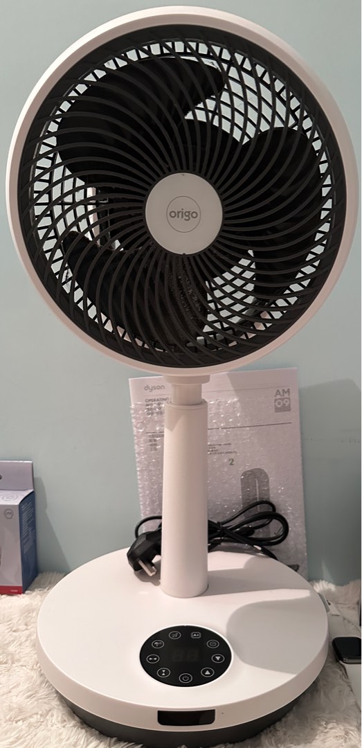 2024 ORIGO Convection Stand Fan CF1731 AI 3D, 傢俬＆家居, 燈飾及風扇, 風扇 - Carousell
