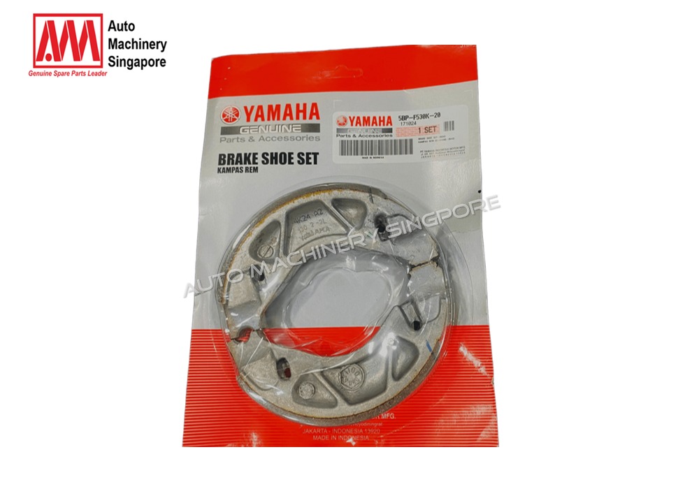 Aerox 155 RR. BRAKE SHOE COMP. SET, Motorcycles, Motorcycle Accessories ...