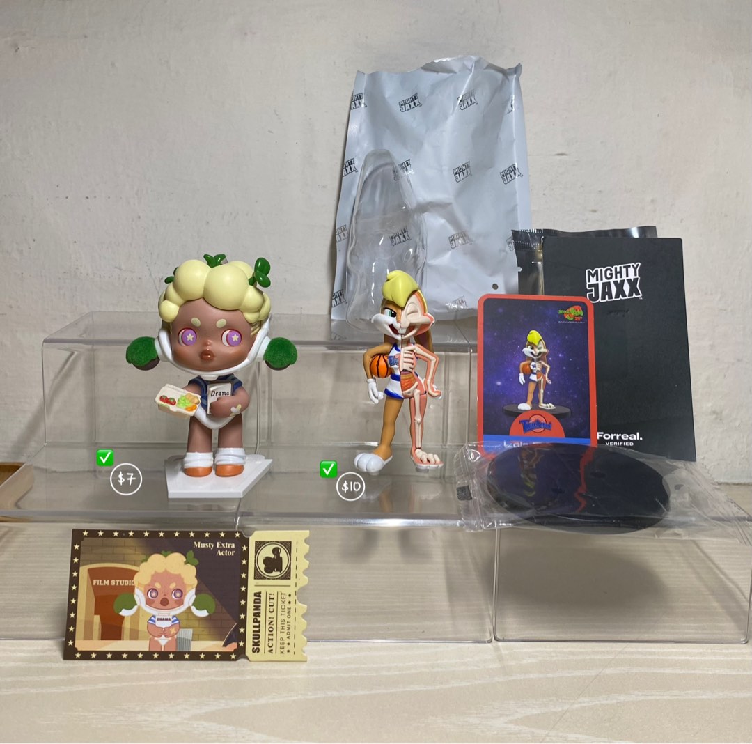 WTS/WTT Assorted Blind Box Figures | Mighty Jaxx Space Jam/Skullpanda ...