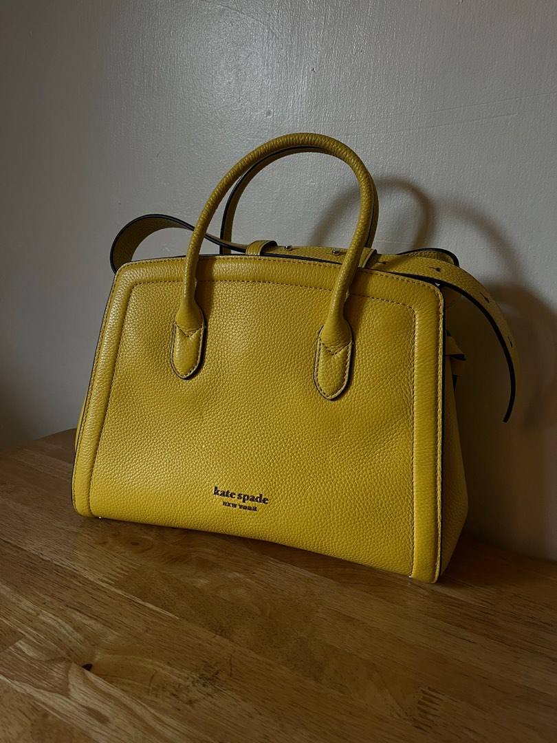 RUSH!! Authentic Kate Spade New York Knott Medium Satchel, Luxury, Bags ...