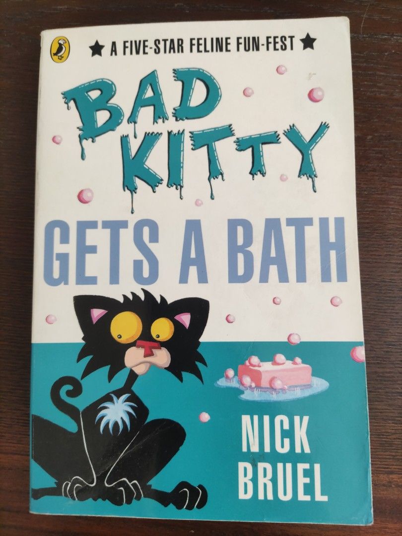 bad kitty gets a bath