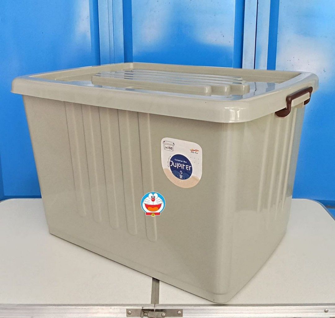BOX CONTAINER JUPITER 150 LITER, Perabotan Rumah di Carousell