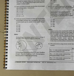 buku inten intensif 2025 snbt utbk pk pm dapet kunjaw+pembahasan, Buku & Alat Tulis, Buku di ...