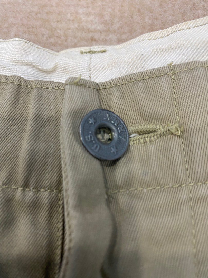 Buzz Rickson khakis us Army style, Men's Fashion, Bottoms, Chinos on ...