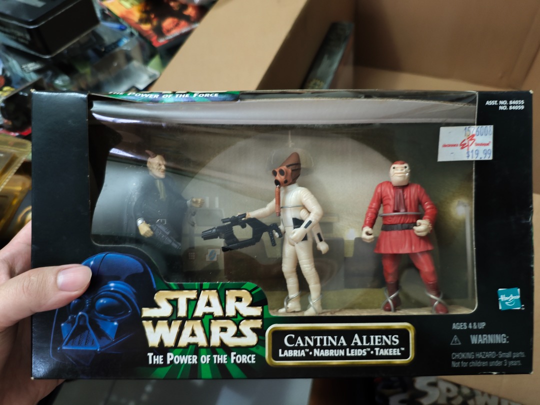 CANTINA ALIENS PLAYSET Star Wars Ep1 Mos Eisley 84059 Labria Takeel ...