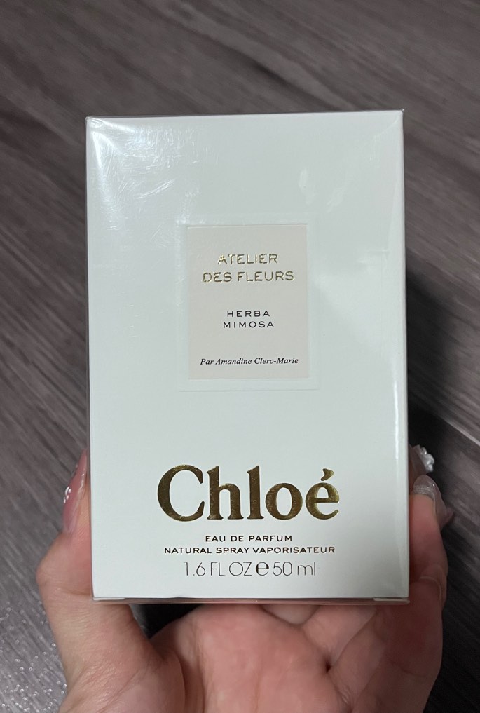 Chloe Atelier des Fleurs Herba Mimosa Eau de Parfum 50ml, Beauty ...