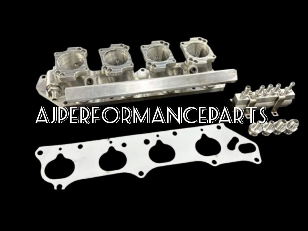 CNC INNOVATIONS BILLET ITB 4 THROTTLE ADAPTOR ANODIZED, Auto ...