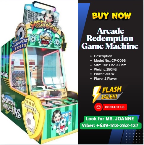 Coin Operated Soccer Superstar Arcade Redemption Game Machine ...