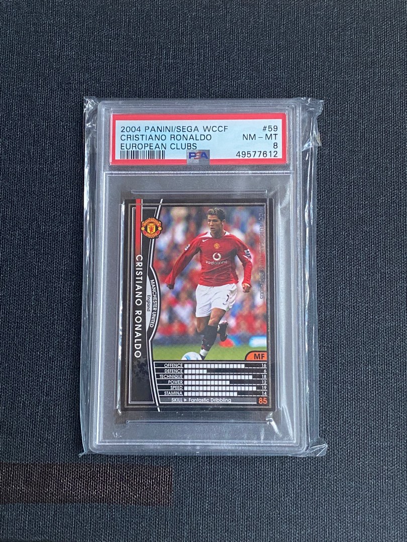 Cristiano Ronaldo WCCF PSA 8 (Ronaldo.Messi.Soccer cards)Match Attax Topps Panini Auto Refractor ...