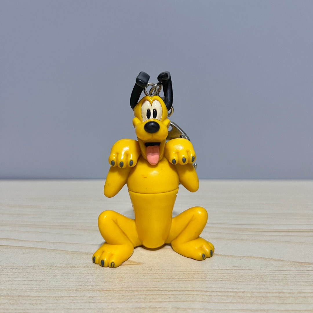 Disney Pluto Figure Keychain 8cm (w/ minor stain) - Php 250, Hobbies ...