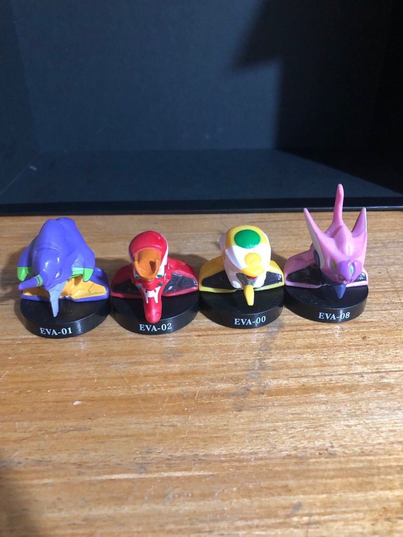 EVANGELION mini head bust, Hobbies & Toys, Toys & Games on Carousell