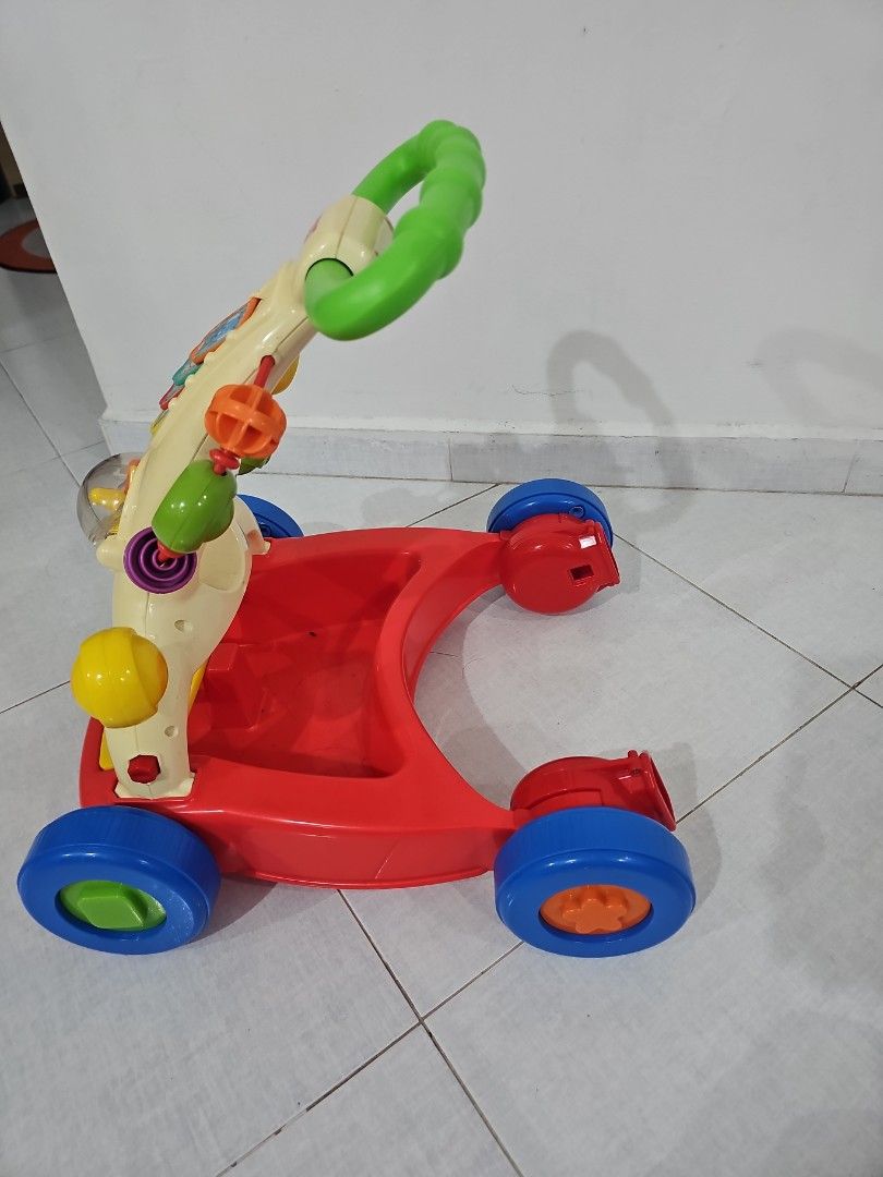 Fisher-Price Stroll-Along Walker, Babies & Kids, Infant Playtime on Carousell