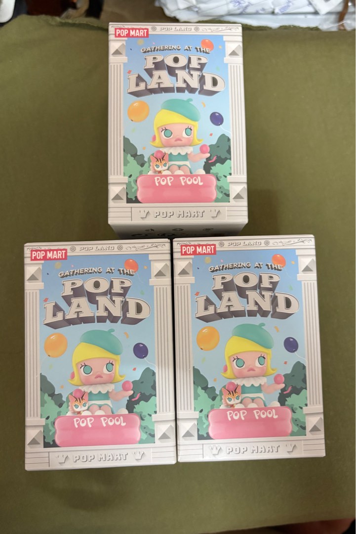 (Sealed BNIP) Gathering at the Popland Popmart Blind Box , Hobbies ...