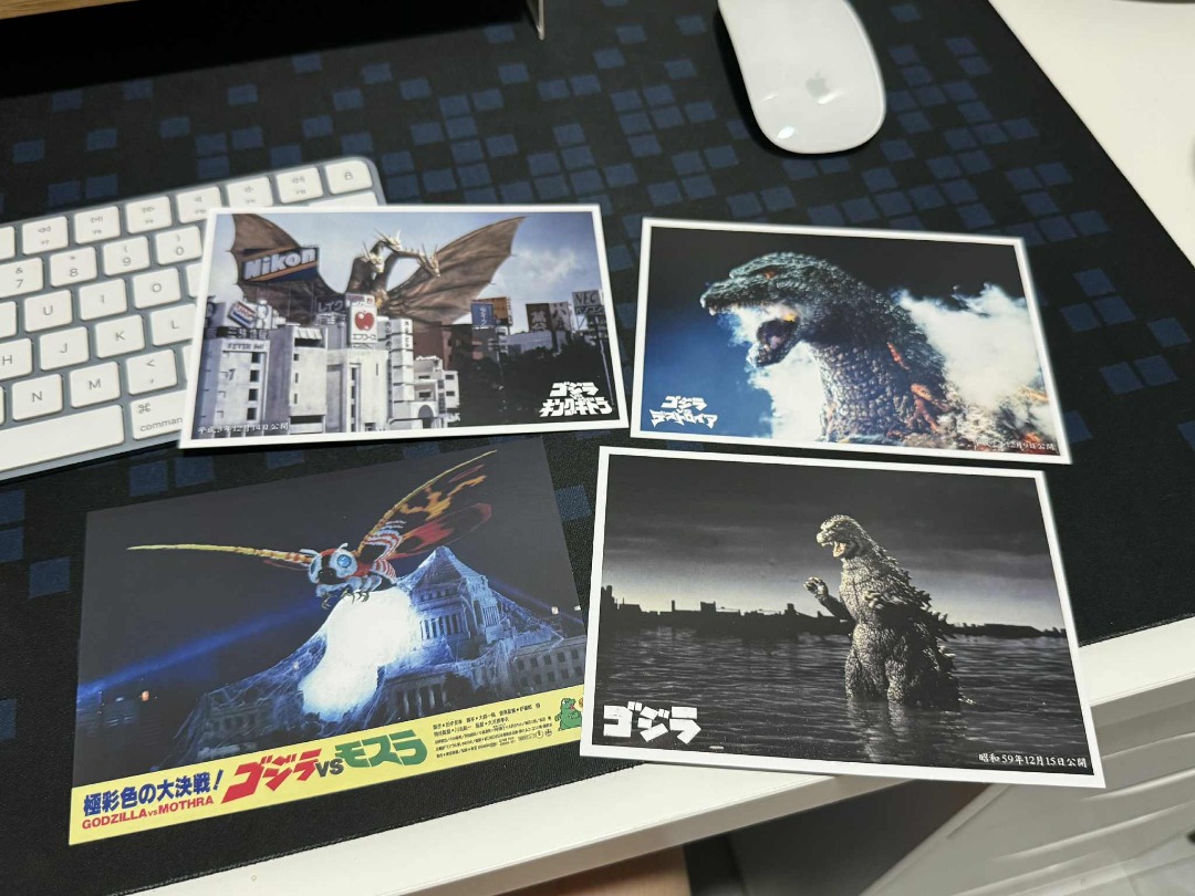 Godzilla Postcards, Hobbies & Toys, Memorabilia & Collectibles, Stamps ...