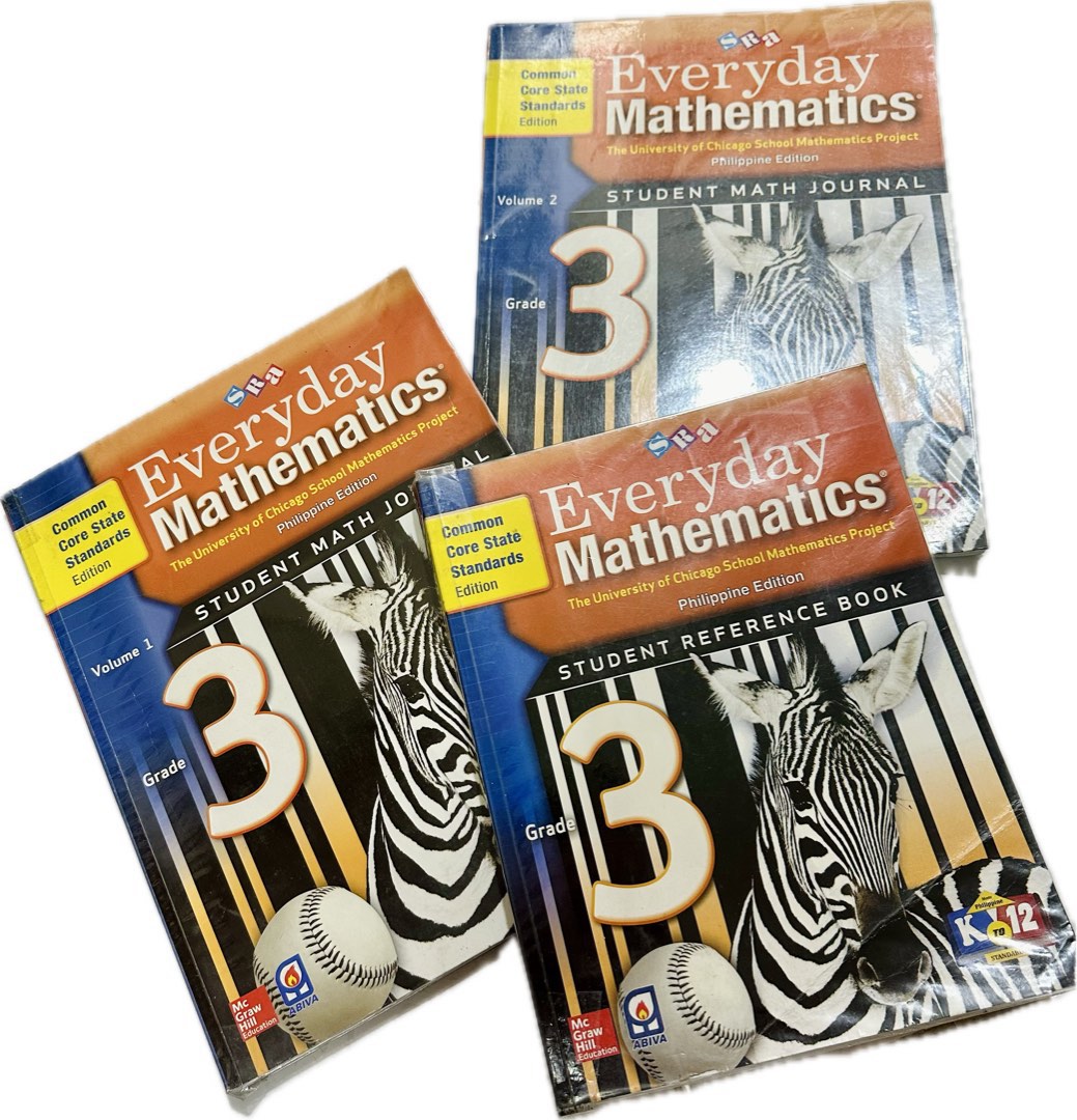 Grade3 Books Everyday Mathematics 3pieces 3books McGraw Hill, Hobbies ...
