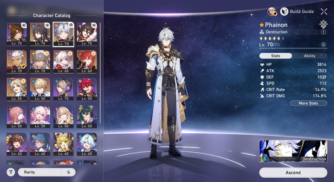 Honkai Star Rail Account (Phainon + LC and Ruan Mei + LC), Video Gaming ...