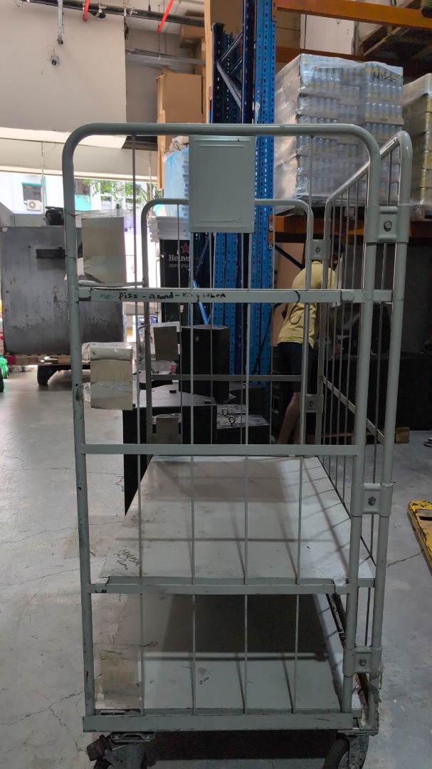 Roll Container Cage Trolley Worktainer Prestar 500kg OEM, Furniture ...