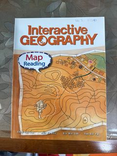 Interactive Geography Map Reading, 興趣及遊戲, 書本 & 文具, 教科書 - Carousell