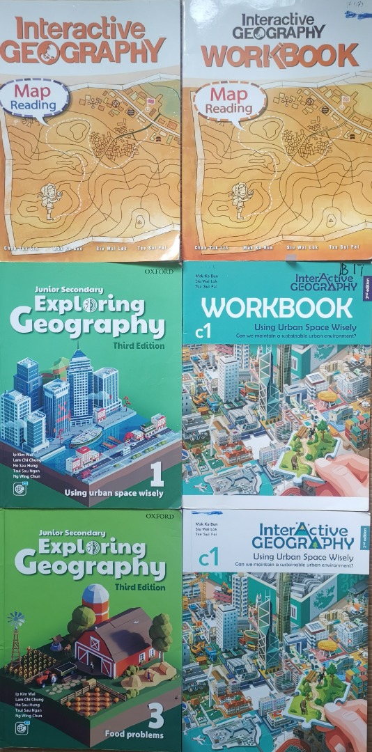 Interactive Geography Map-Reading textbook & workbook, Exploring Geography 1 Using Urban Space ...