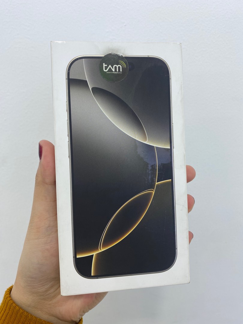 IP 16 pro 256 GB "NEW IBOX"(Titanium Natural), Telepon Seluler & Tablet ...
