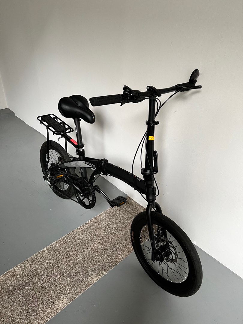 Java Zelo v2 Folding Bike - Matt Black, Sports Equipment, Bicycles & Parts, Bicycles on Carousell