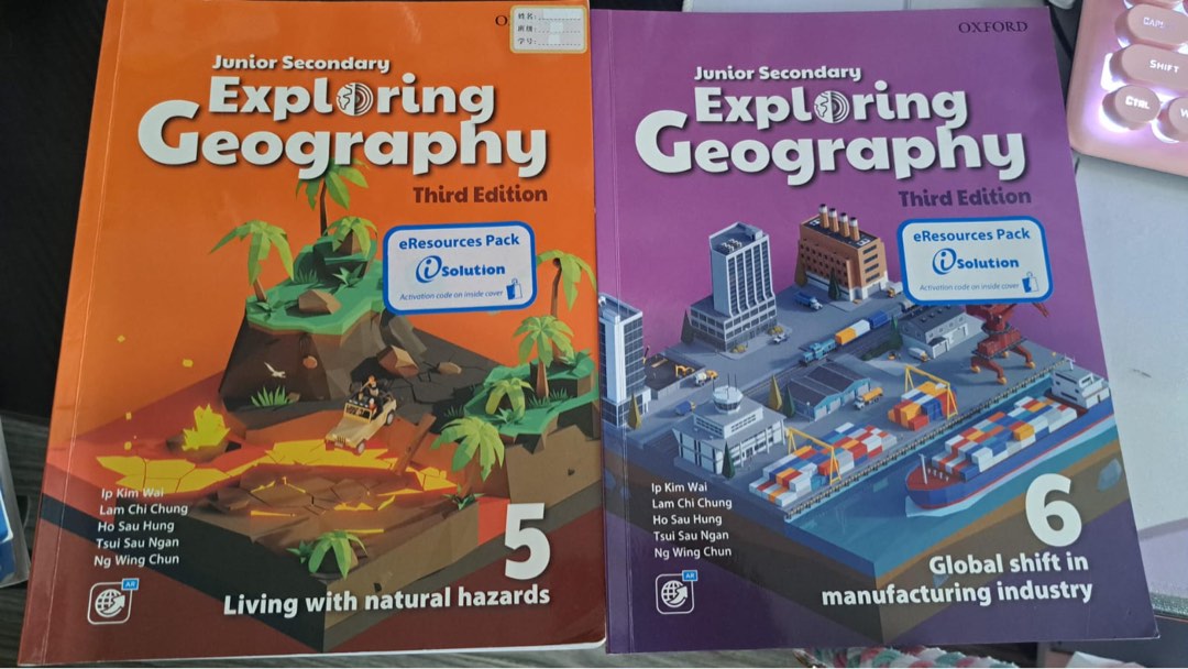 Junior Secondary Exploring Geography, 興趣及遊戲, 書本 & 文具, 教科書 - Carousell