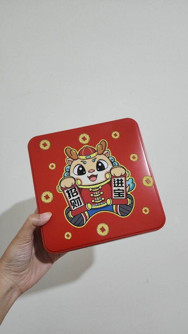 Kotak Box Kaleng Penyimpanan Barang, Perabotan Rumah di Carousell