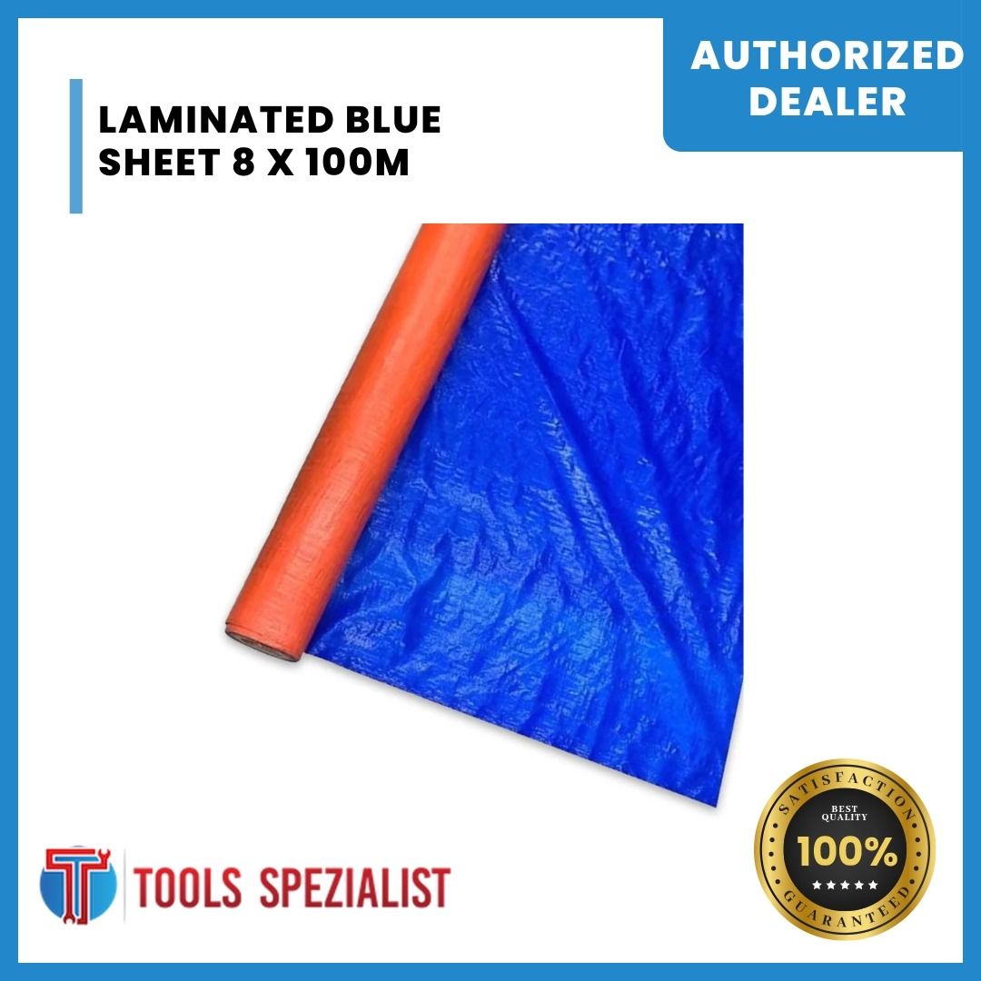 LAMINATED BLUE SHEET 8 X 100M, Commercial & Industrial, Construction ...